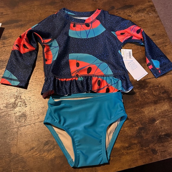 Swim | 36 Month Tea Rashguard Swimsuit | Poshmark